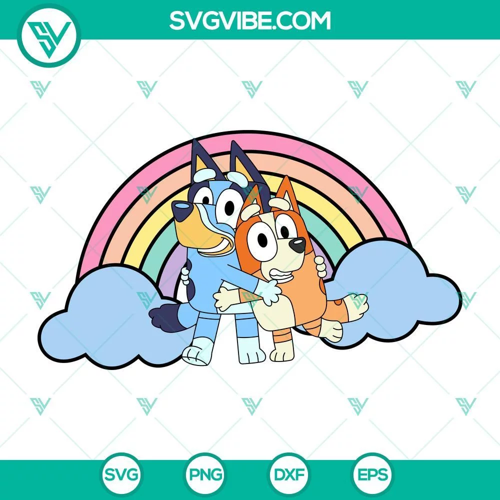 ArtStation - Bluey and Bingo Est 2018 SVG Bluey Family SVG Digital Files