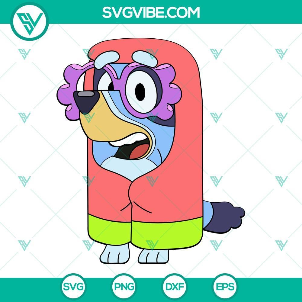 Bluey Characters Bundle SVG, Bluey SVG, Bluey Cartoon SVG, Cartoon SVG ...