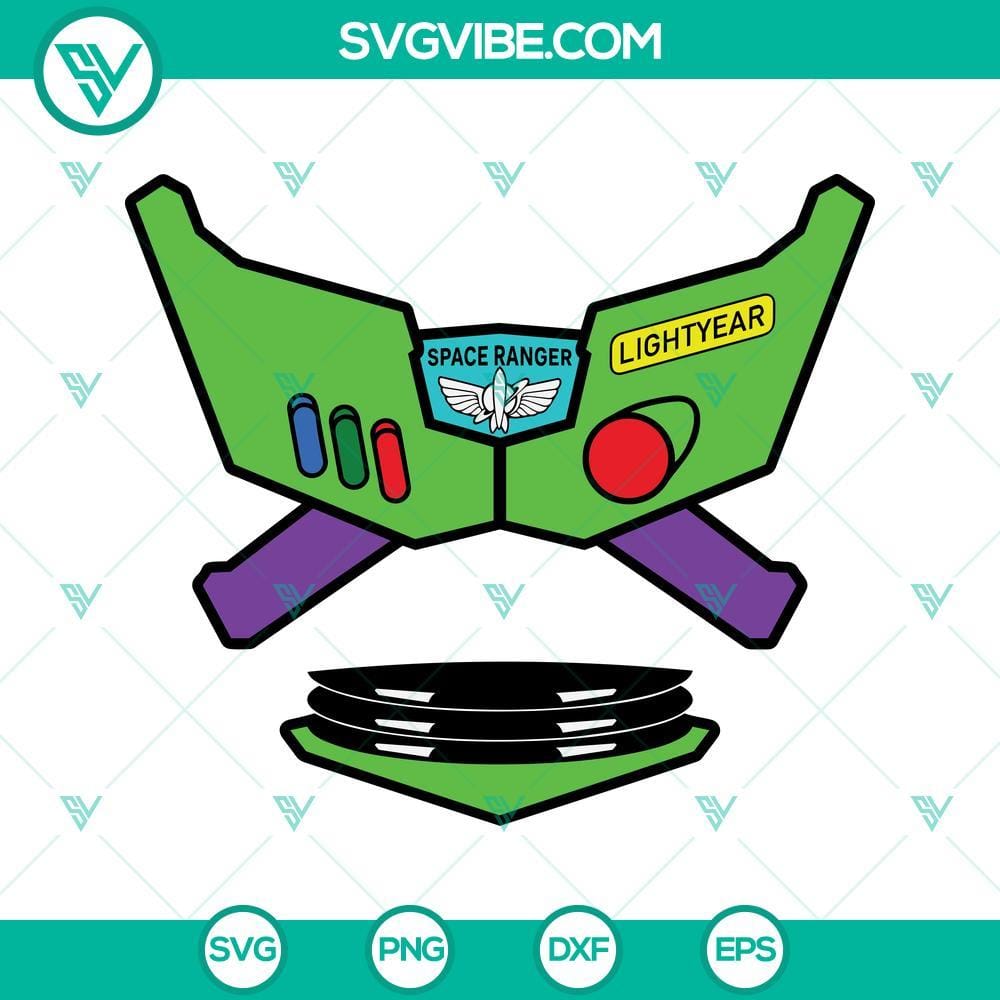 Buzz Lightyear Costume SVG Files Bundle, Buzz Lightyear Shirt SVG ...