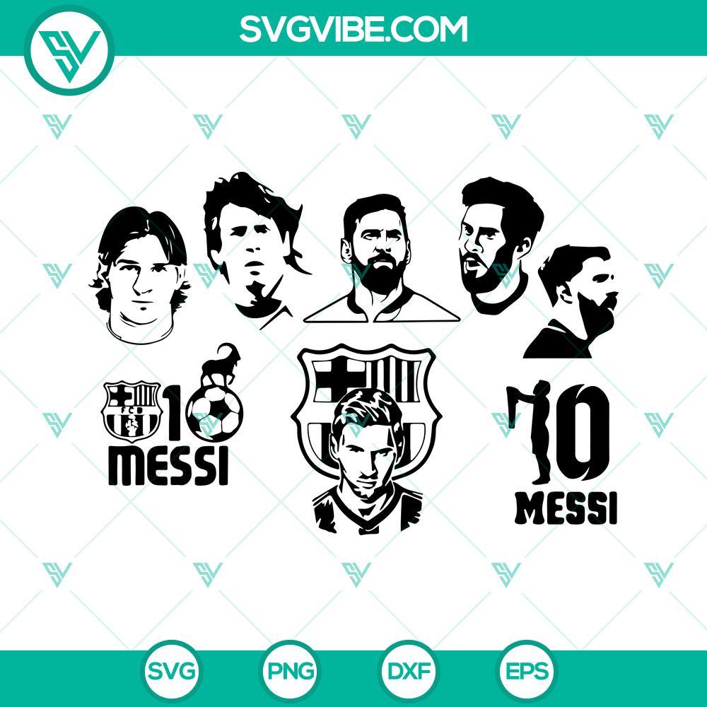 Messi 30 SVG Files, Lionel Messi SVG Image PNG DXF EPS Cricut ...