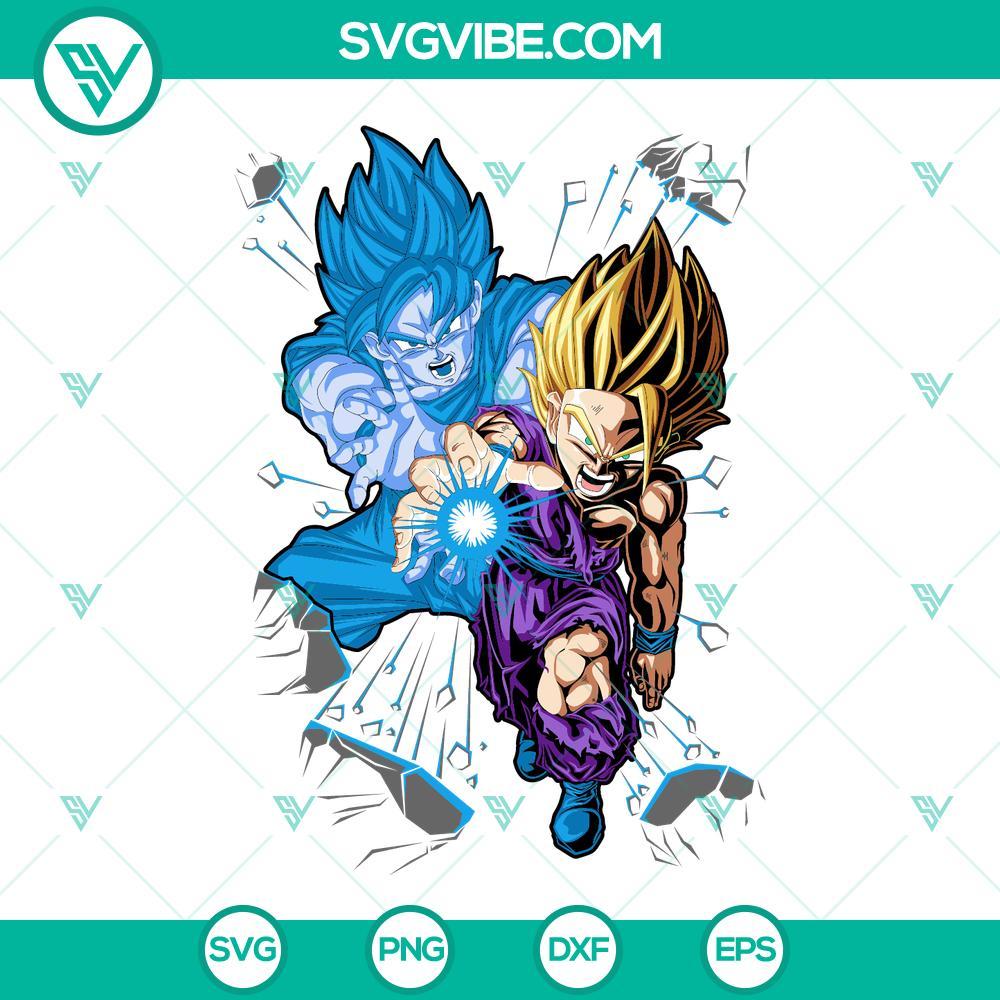 Super Saiyan Goku Svg, Dragon Ball Svg, Super Saiyan 3 Svg