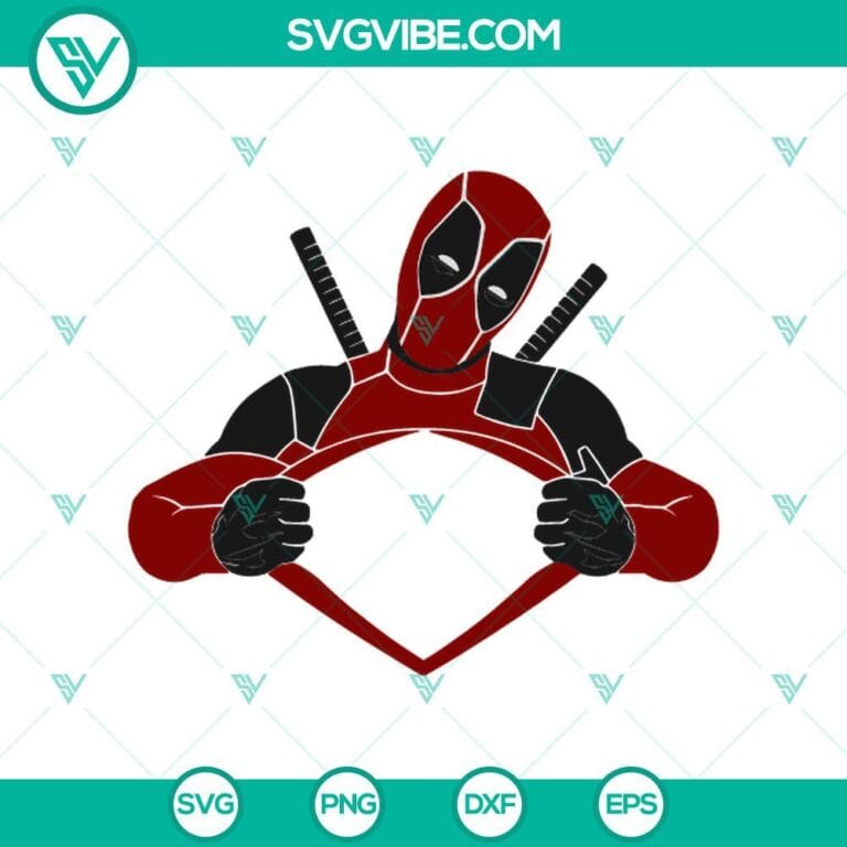 Deadpool Custom SVG, Deadpool And Wolverine SVG PNG - SVG Vibe